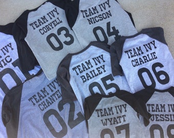Team shirt | Etsy