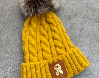 Beanie With Cancer Logo - Etsy