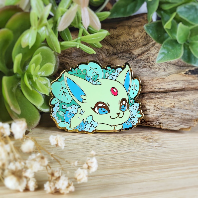 PEEK-A-BOO! Enamel Pins (LUSTROUS Ver.) | Floral Pins, Flowers, Spring ...