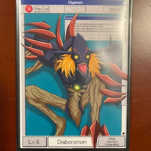 Diaboromon Token - Set of Four - Etsy