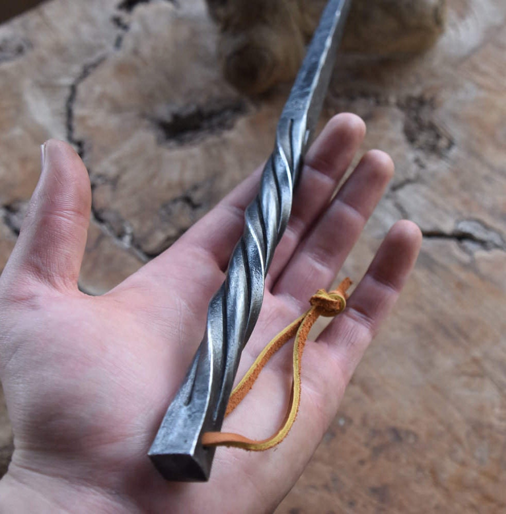 Blacksmith, Meat Turner, Rounded Split Twist, Grill Tools, Steak Turner ...