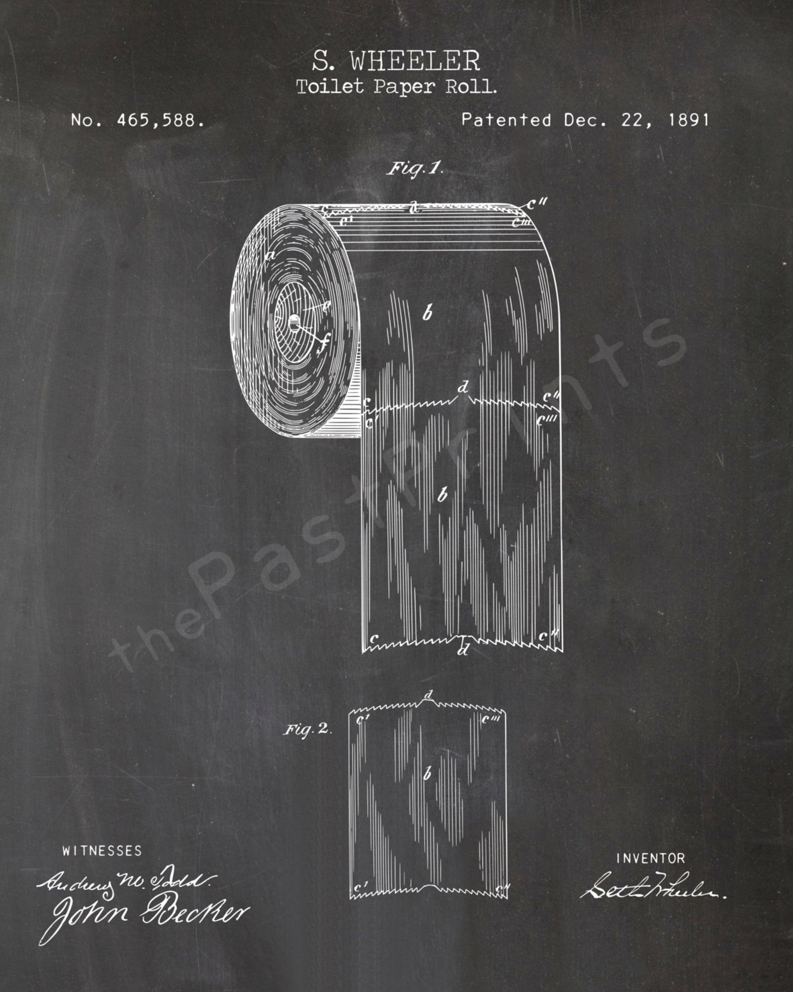 Toilet Paper Printable | Bathroom Print | Bathroom Wall Art | Bathroom ...