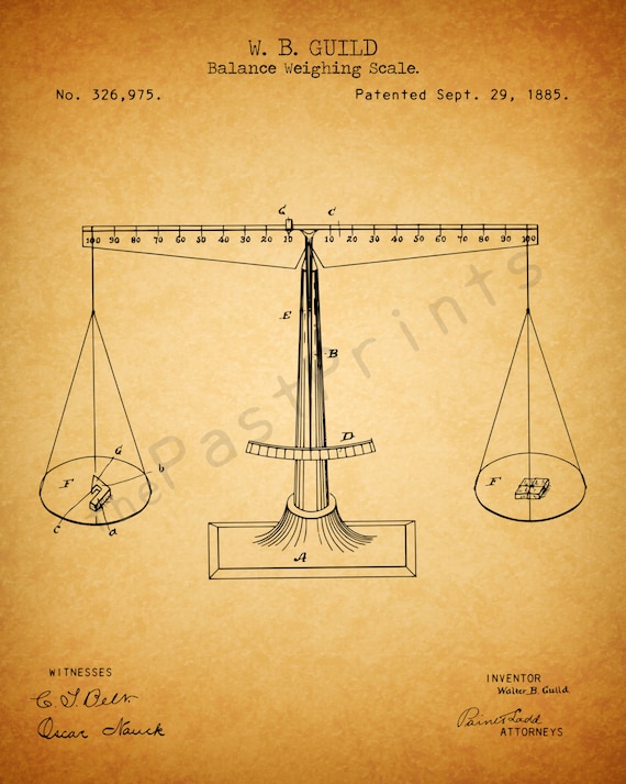 Scale Printable Scales of Justice Lawyer Print Chemistry - Etsy