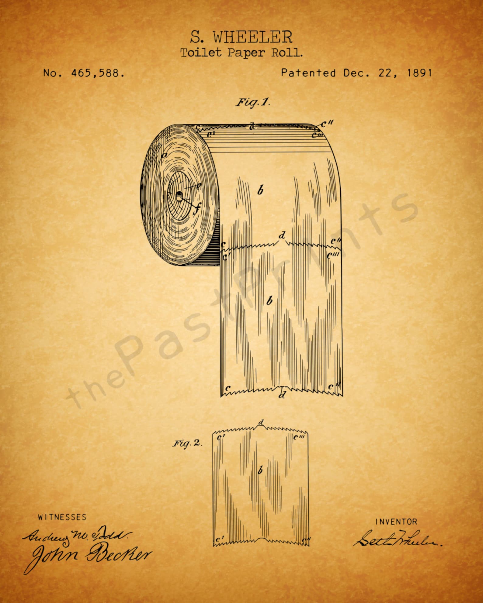 Toilet Paper Printable | Bathroom Print | Bathroom Wall Art | Bathroom ...