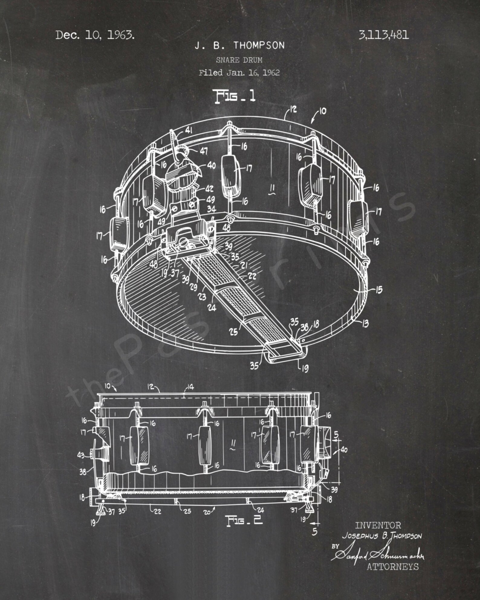 Drum Printable | Snare Drum | Drum Wall Art | Drum Art | Drum Print ...