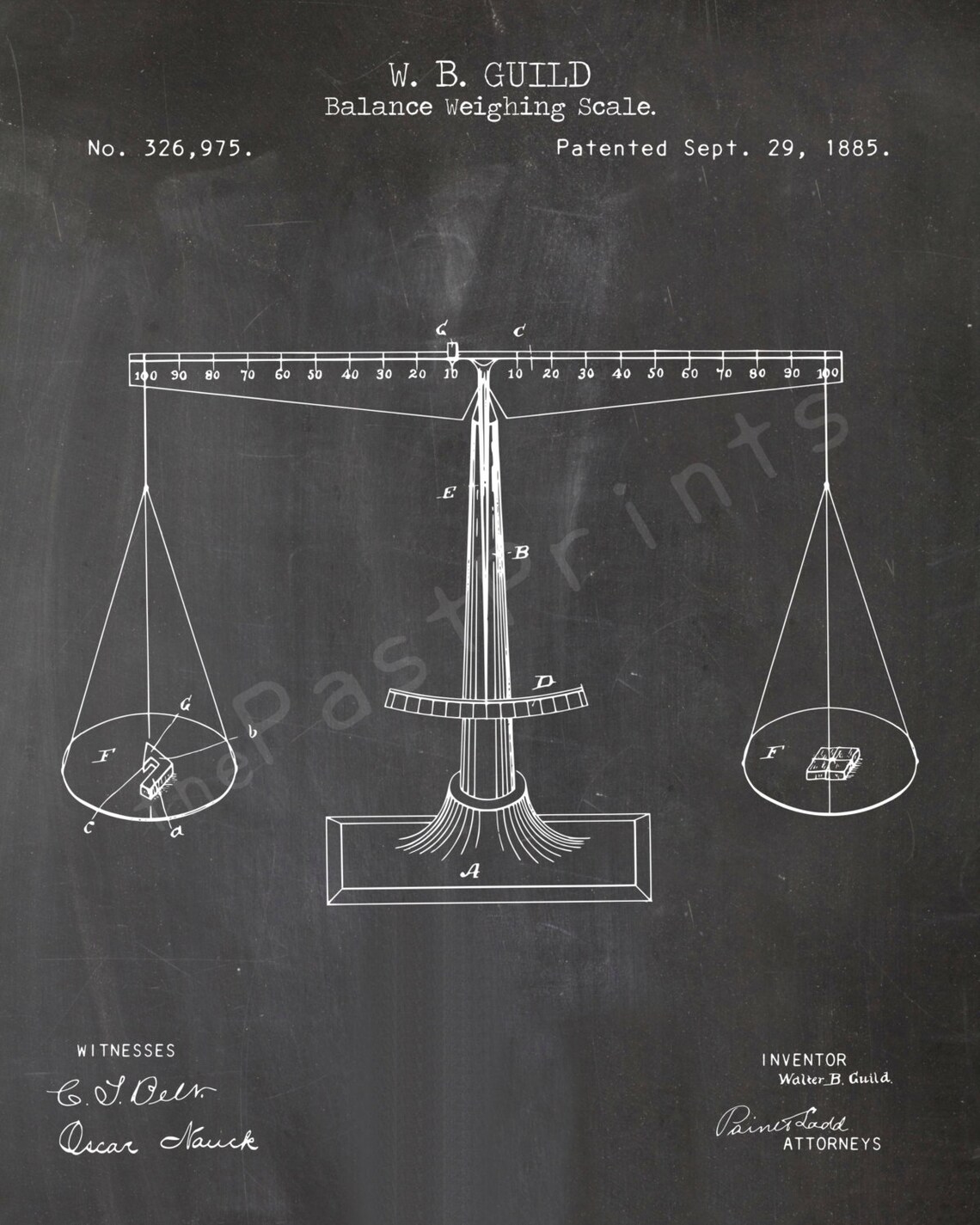 Scale Printable | Scales of Justice | Lawyer Print | Chemistry Wall Art ...