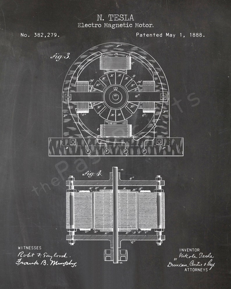 Tesla Printable | Tesla Motor Art | Tesla Print | Tesla Poster | Tesla ...