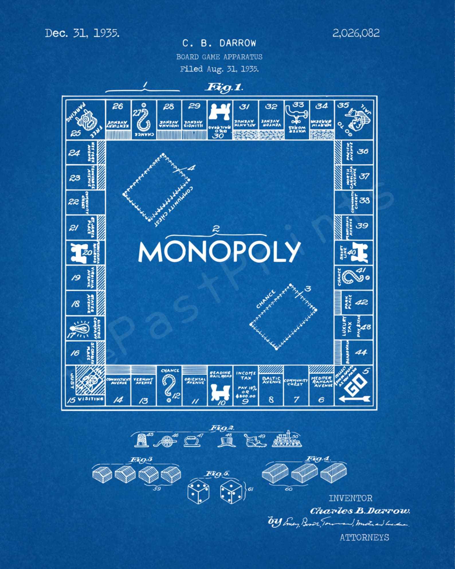 Monopoly Printable | Photography | Monopoly Art | Monopoly Print ...