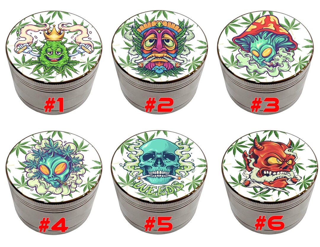 Cali Factory Alien Design 40mm Zinc Alloy 4 Piece Premium - Etsy