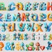 Baby Dinosaur Alphabet & Doodles: Clipart Set With PNG Letters, Numbers ...