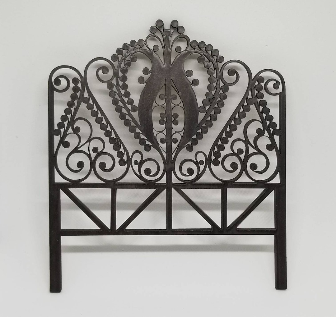 Miniature Dollhouse Queen Headboard M 1/12 Scale - Etsy