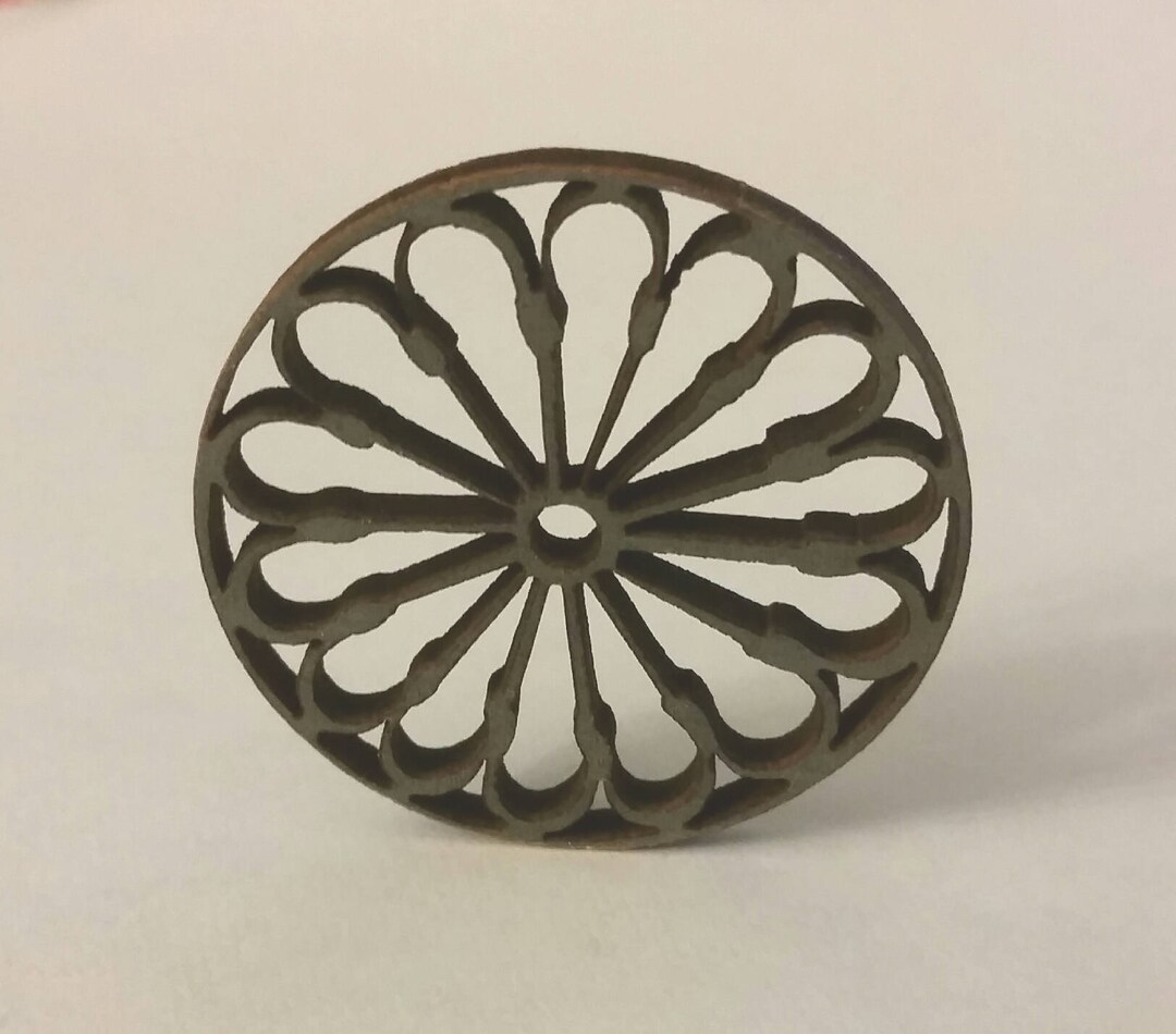 Miniature Wagon Wheels Comes in 3 Sizes 1:12 Scale Black or Unfinished ...