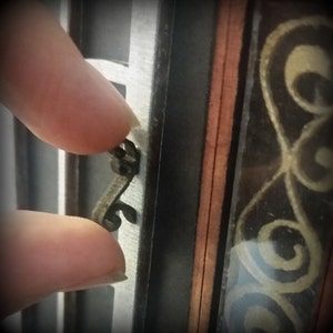 Miniature Door Wrought Iron Style Hardware Set of 2 Choose From 3 ...