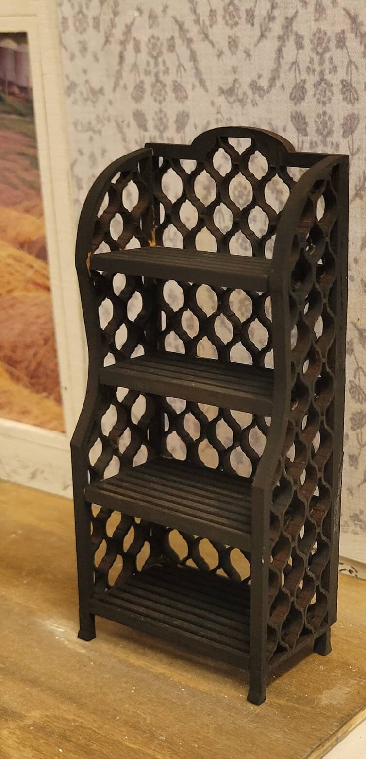 1:12 Scale Bakers Rack Available Unfinished and as a Kit - Etsy