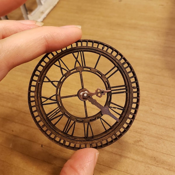 Miniature Clock - Etsy