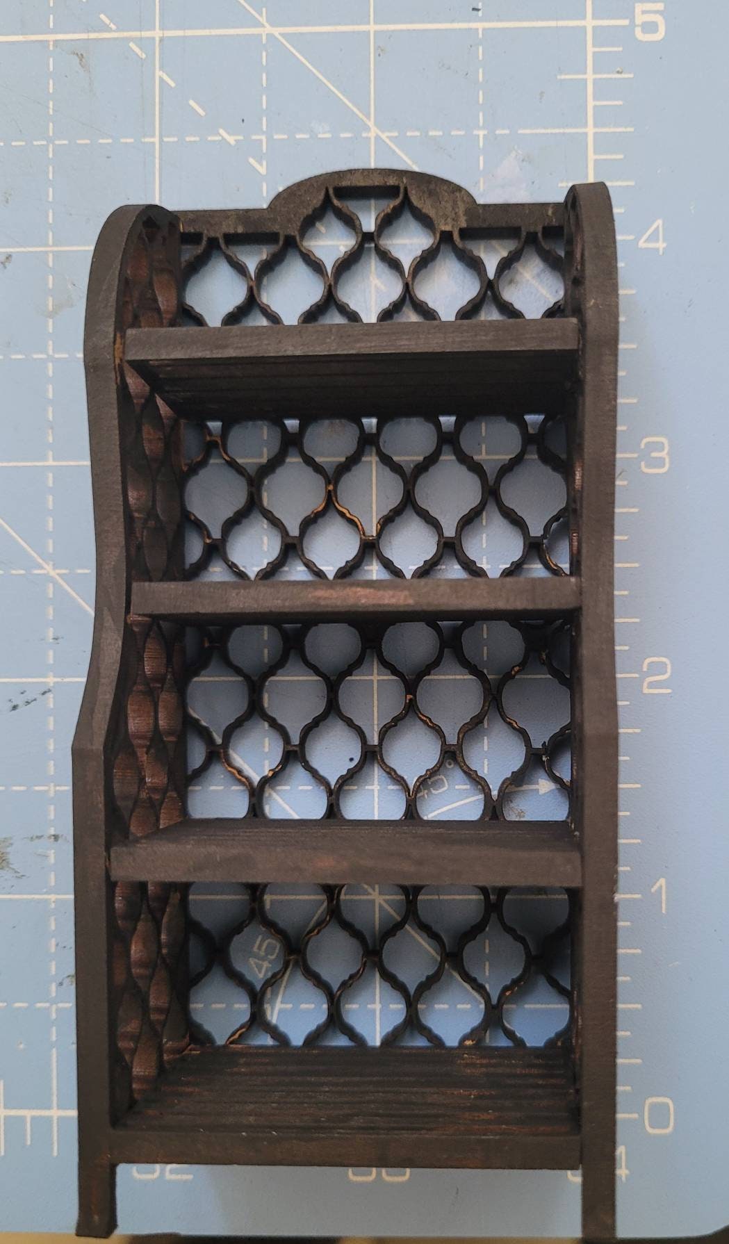 1:12 Scale Bakers Rack Available Unfinished and as a Kit - Etsy