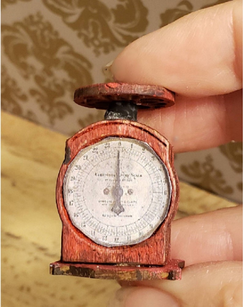 1:12 Scale Miniature Dollhouse Kitchen Scale Available - Etsy