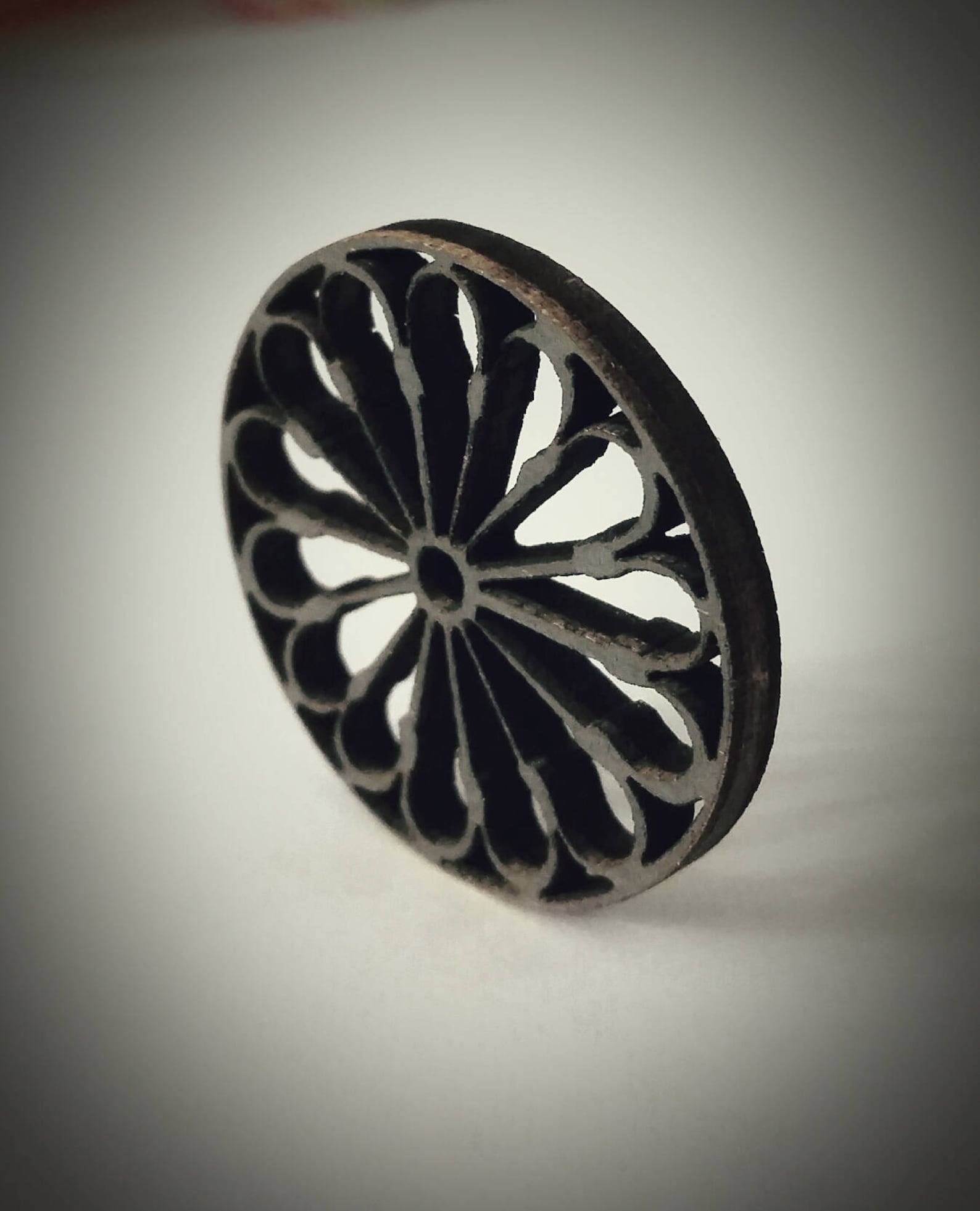 Miniature Wagon Wheels Comes in 3 Sizes 1:12 Scale Black or Unfinished ...