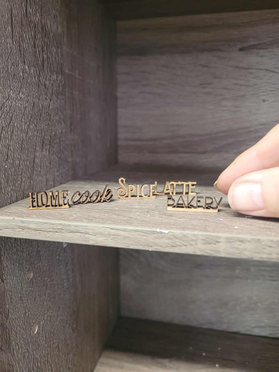 1:12 Scale Miniature Words Pack - Etsy