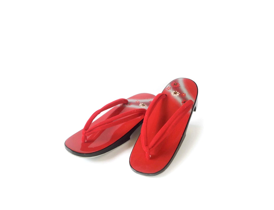 Ukon GETA (women's) | Length : Approx. 9.1inch (23cm) USA＝6, UK=4 ...