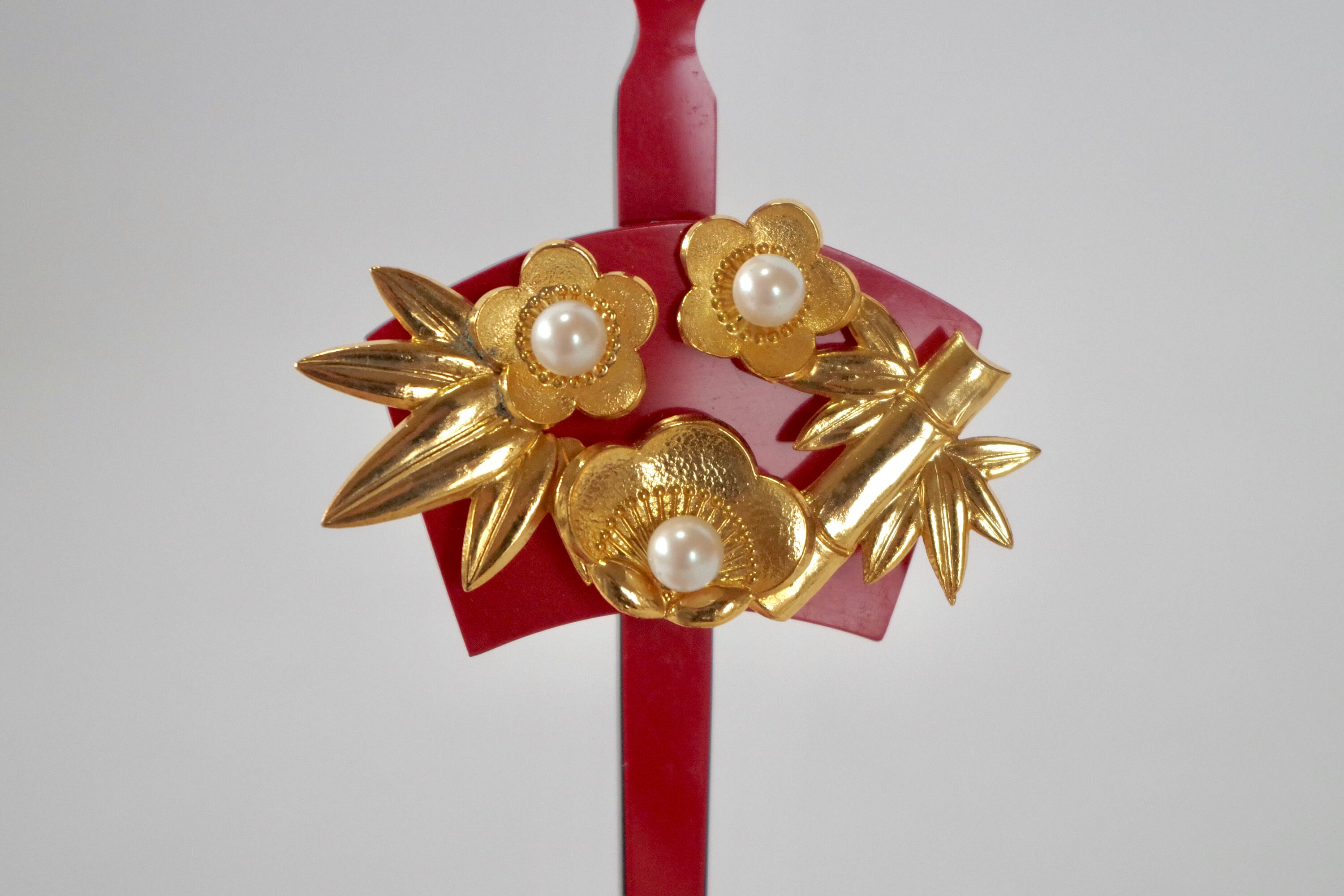 Three-dimensional decorative KANZASHI Nostalgia and Modern | Etsy