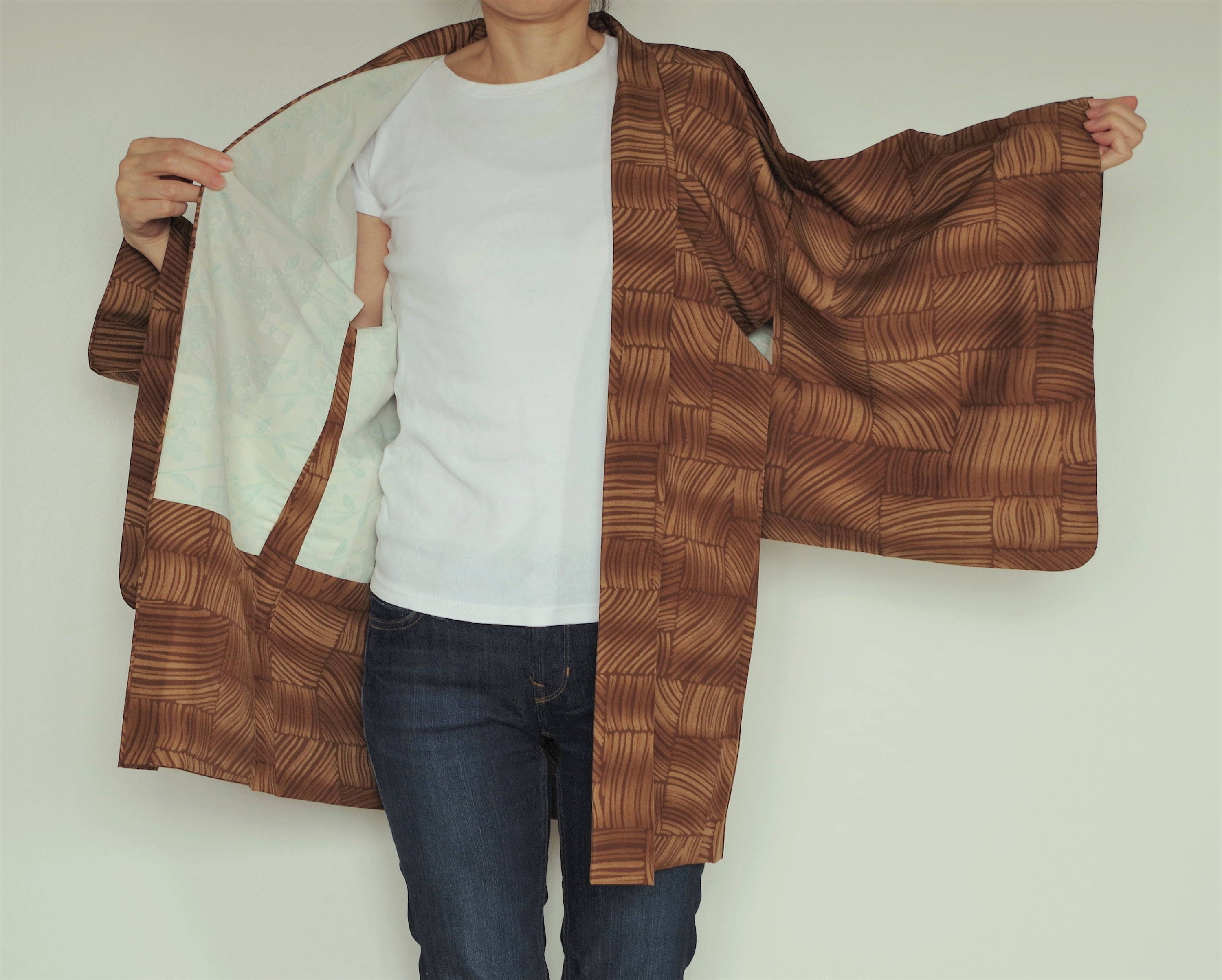 Women's HAORI Short size kimono jacket.It is so much | Etsy