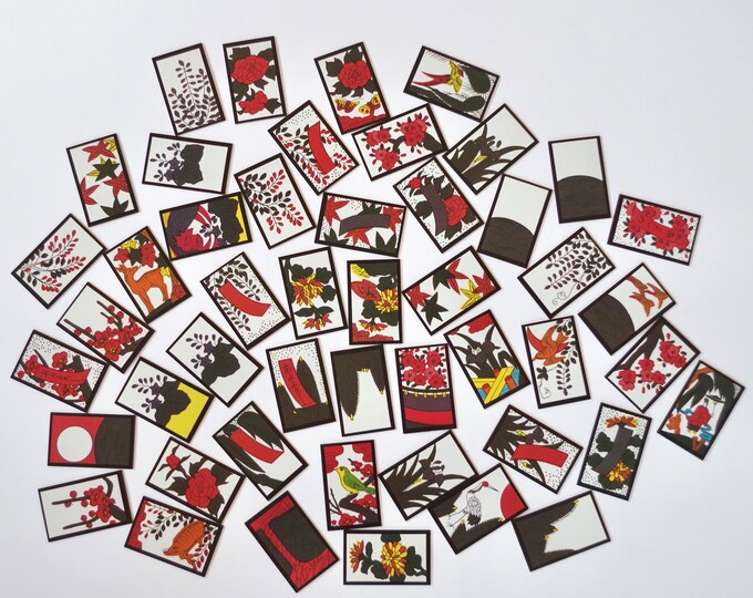 HANAFUDA 花札 Hanafuda Means flower Cards and It's a Traditional Japanese ...