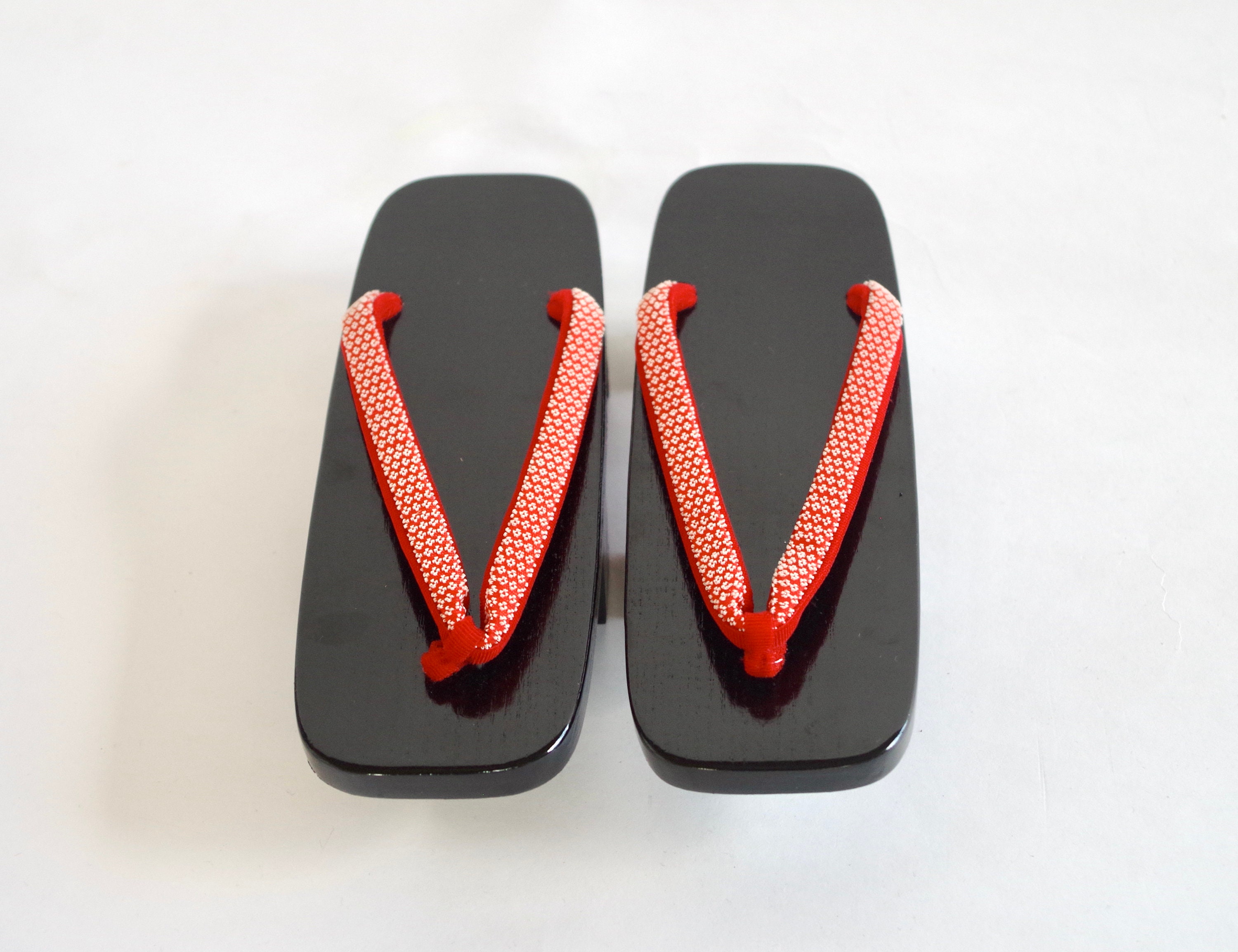 Black Koma GETA women's Length : Approx. 9.1inch - Etsy