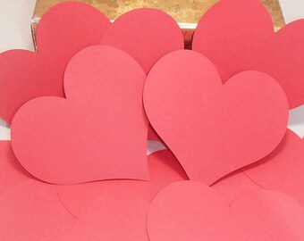 Paper heart cutouts | Etsy