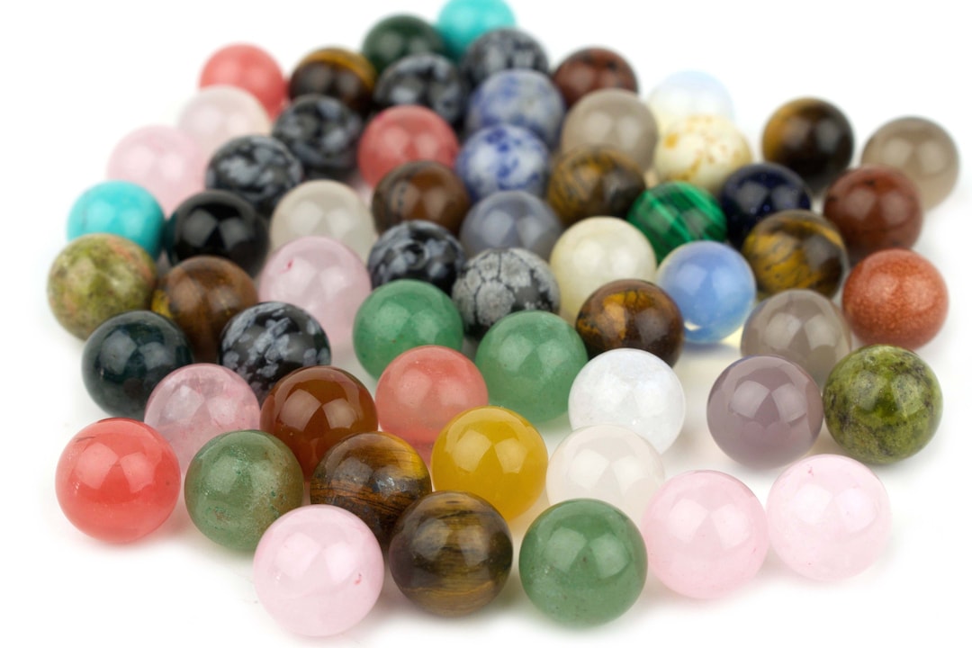 Mixed No Hole Beads Undrilled 10mm 12mm Round Wholesale Gemstones - Etsy