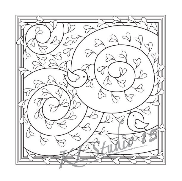 Valentine Coloring Page Instant Download Relax Mandala | Etsy