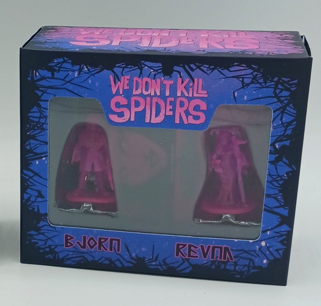 We Don't Kill Spiders Glow-in-the-dark Schmalke Exclusive Miniatures - Etsy