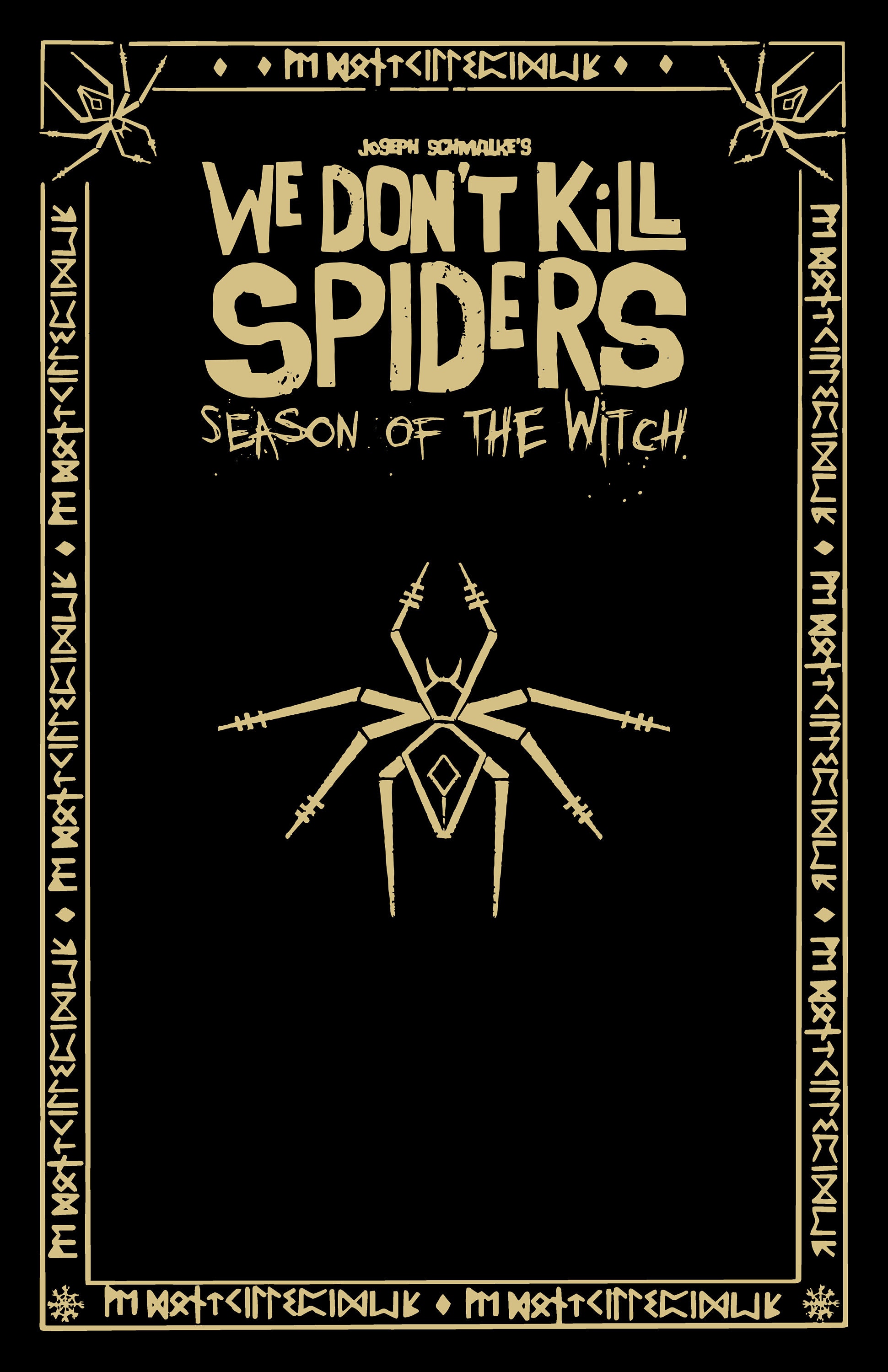 We Don't Kill Spiders Season of the Witch Special Edition Ashcan - Etsy