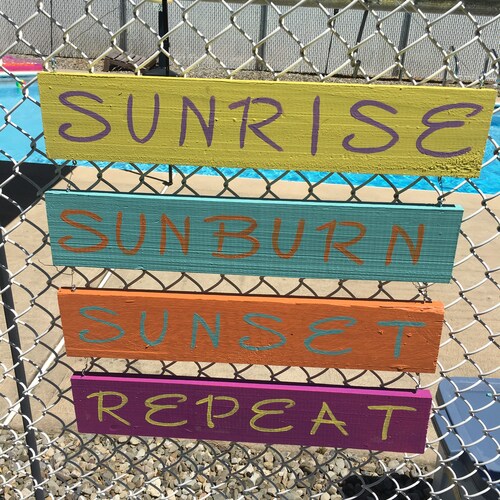 In the Pool Please Come Around Back Rural Rustic Barn Wood | Etsy