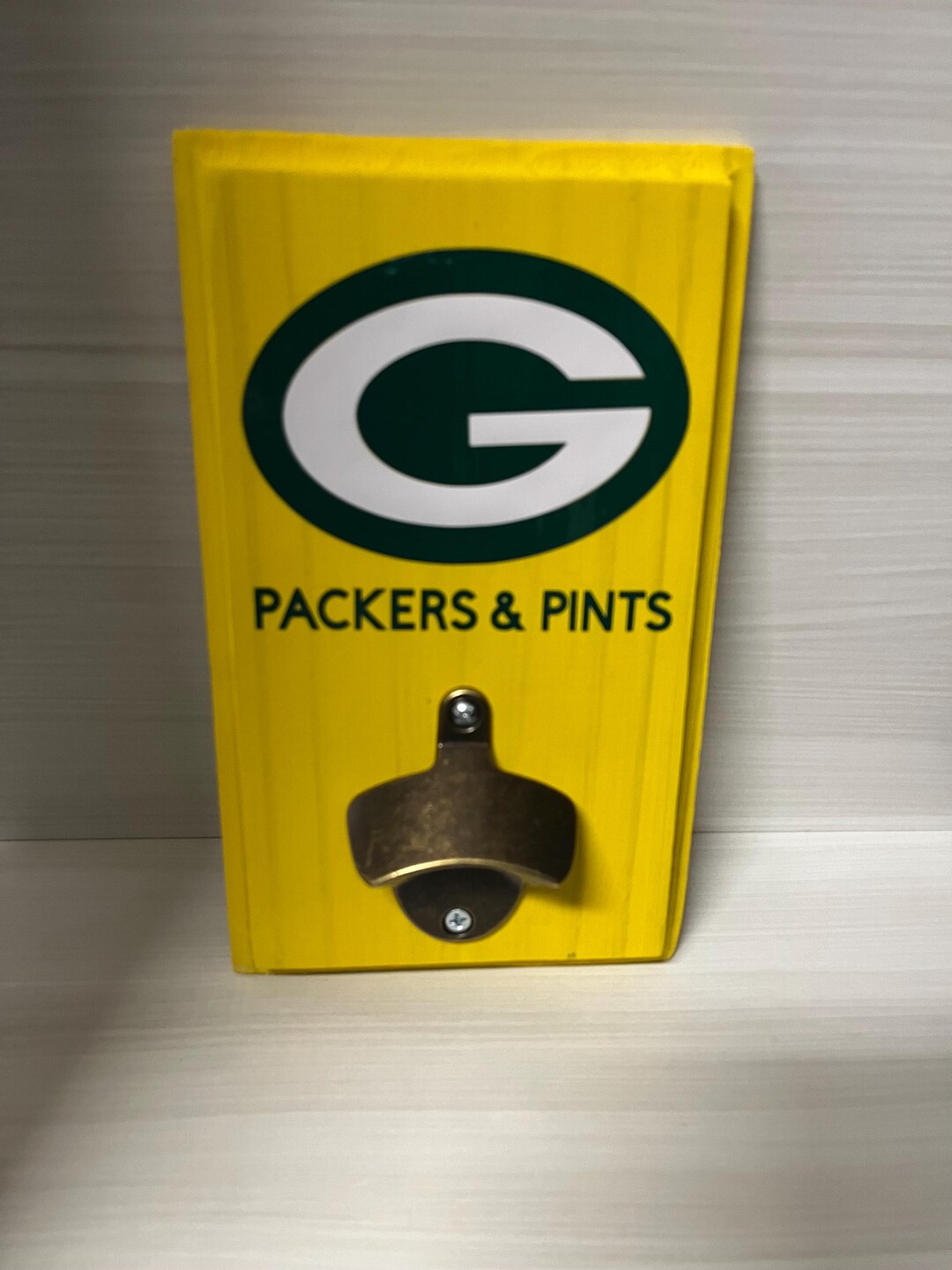 Green Bay Packers Beer Opener - Etsy