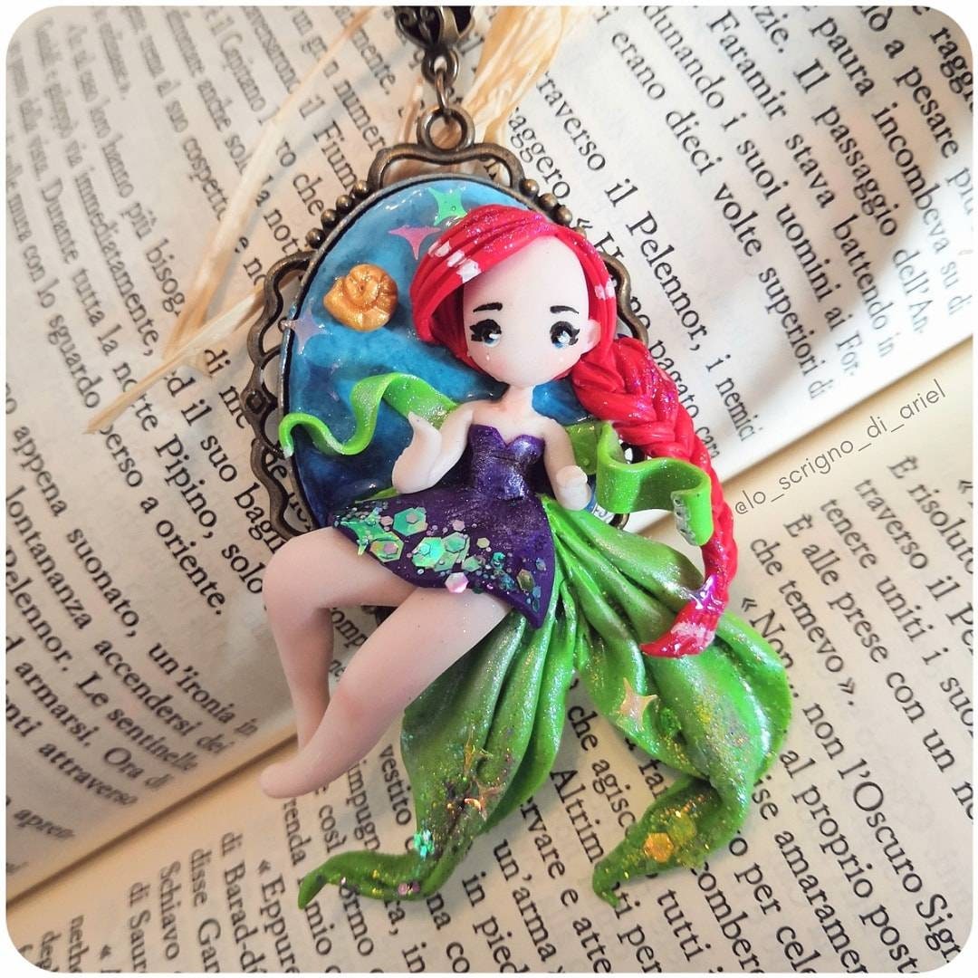 Polymer Clay Chibi Girl