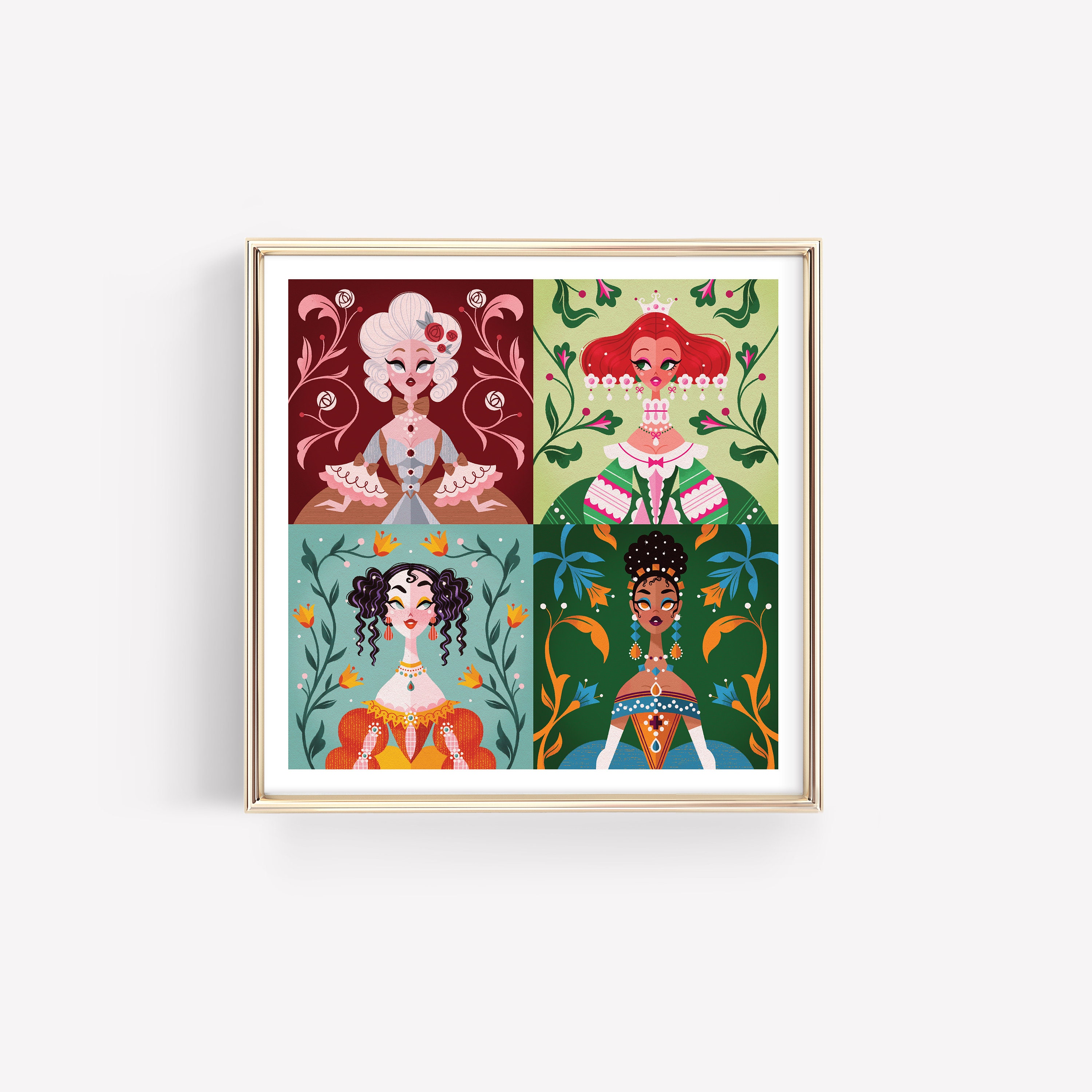 The Four Seasons Art Print Vivaldi Vintage Royalcore - Etsy