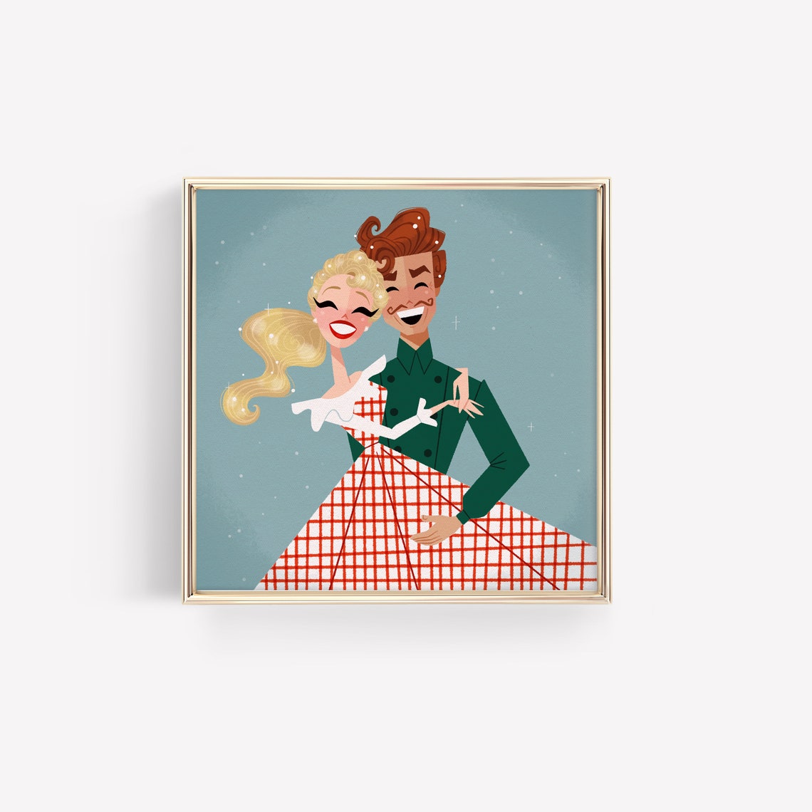 Adam and Milly Pontipee Seven Brides for Seven Brothers - Etsy