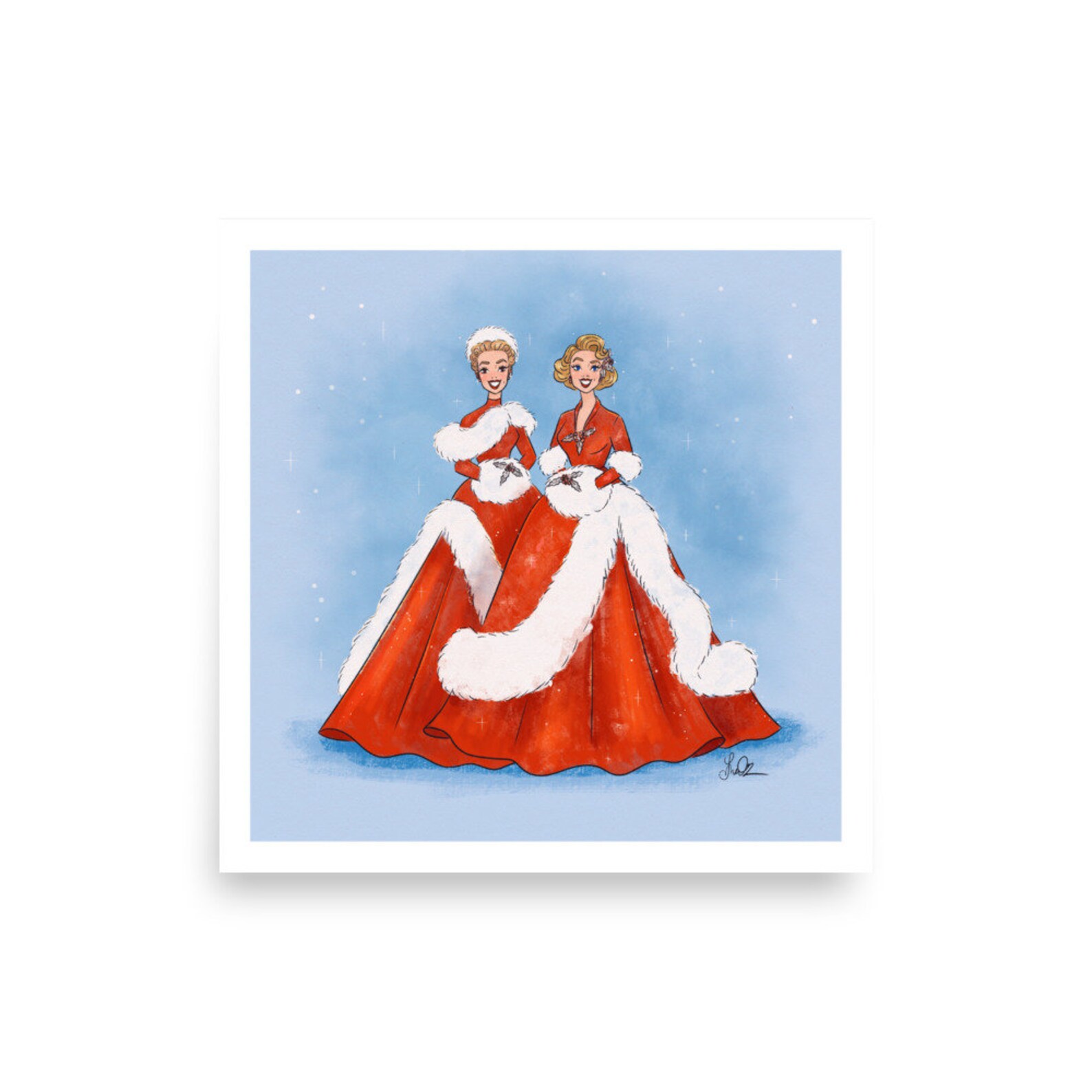 Snow Sisters • Musical • Broadway • Art • Vintage Style • Fashion ...