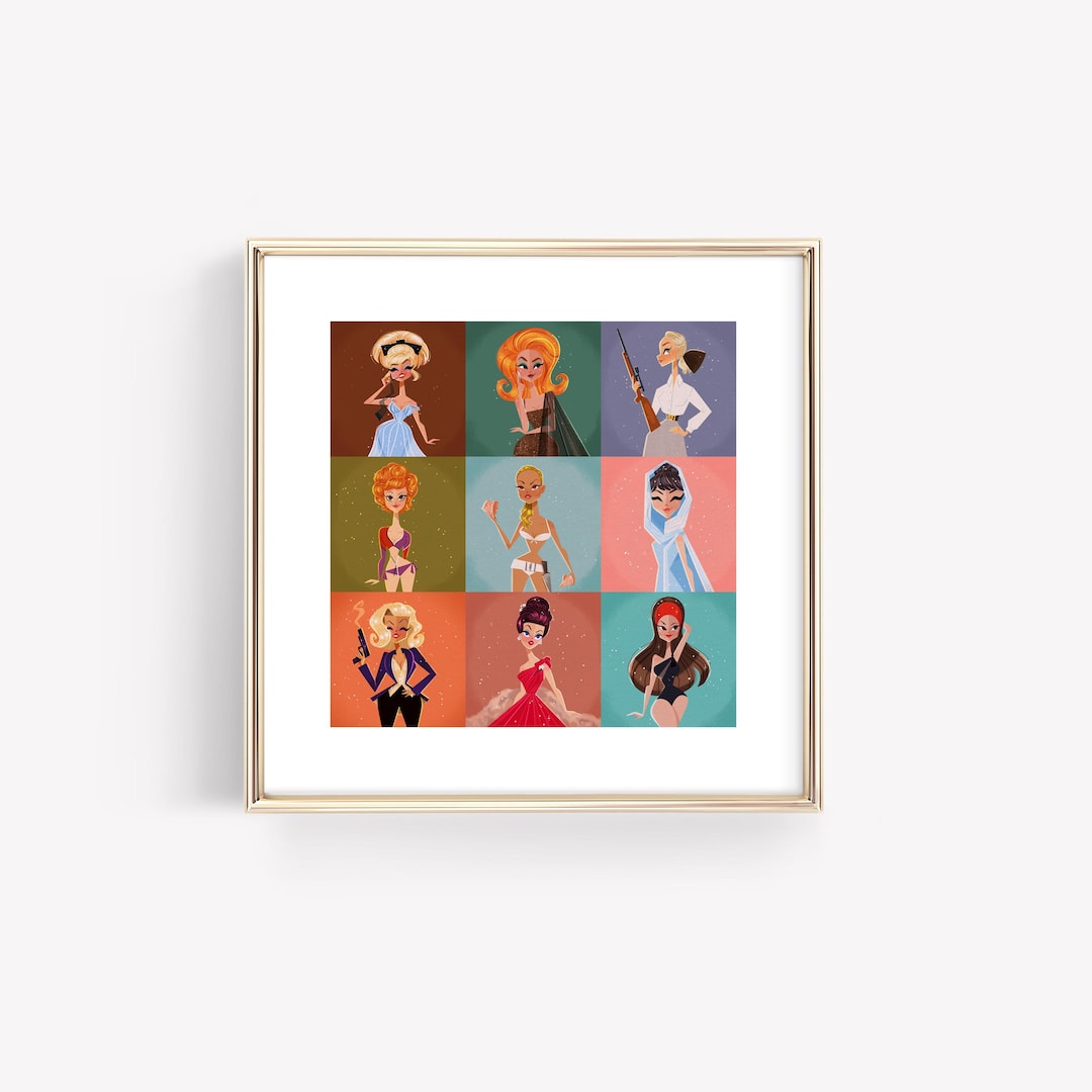 Bond Girls • James Bond • Sean Connery • 007 • Mid-century • Retro ...