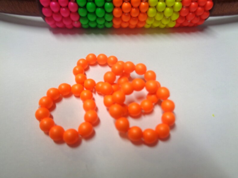 Choice of Color 4 Handmade Swarovski Crystal Neon Pearl - Etsy