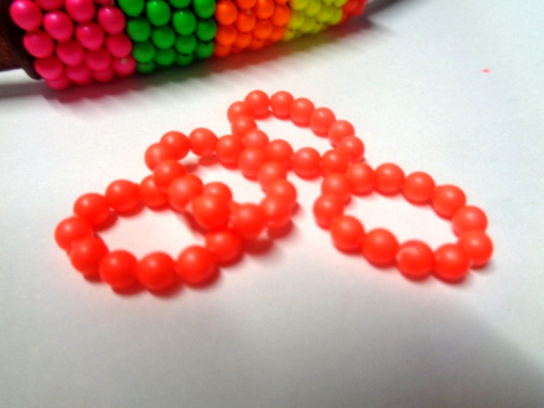 Choice of Color 4 Handmade Swarovski Crystal Neon Pearl - Etsy