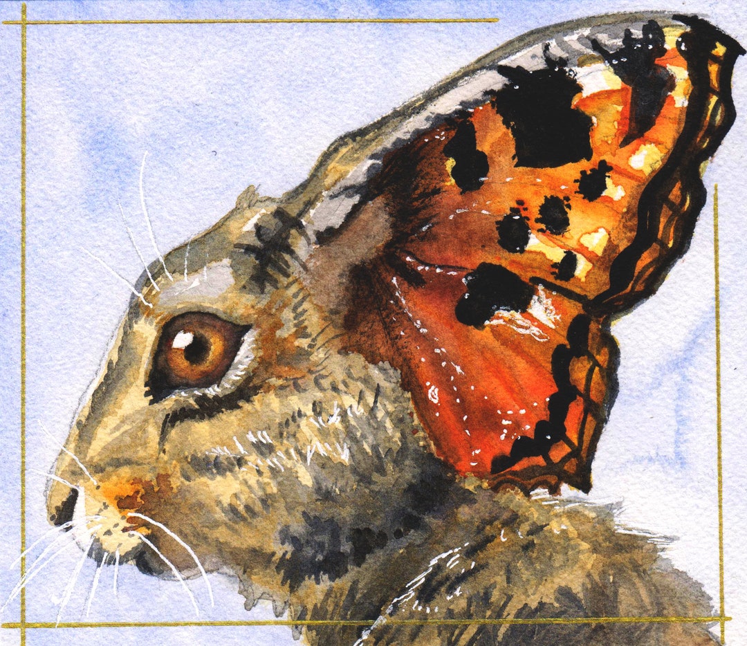 TWO Original Watercolour Paintings "fairy Hybrids" - Etsy