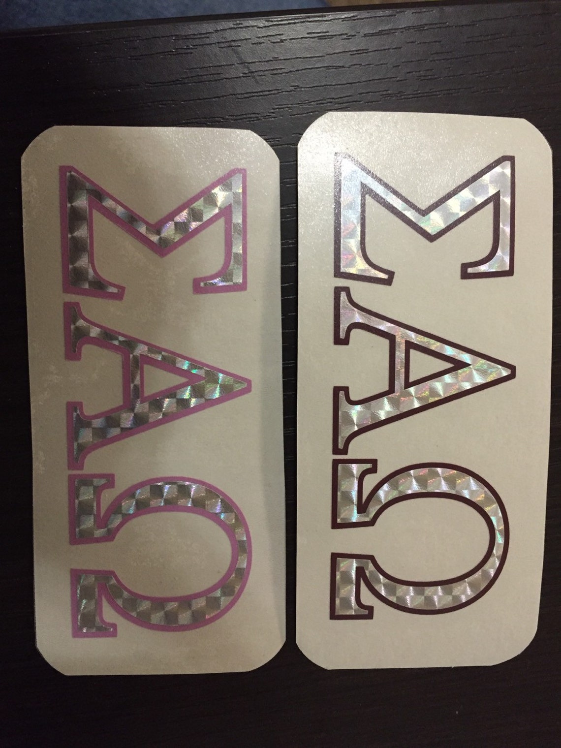 Sigma Alpha Omega Greek Letters (2" Tall) - Etsy