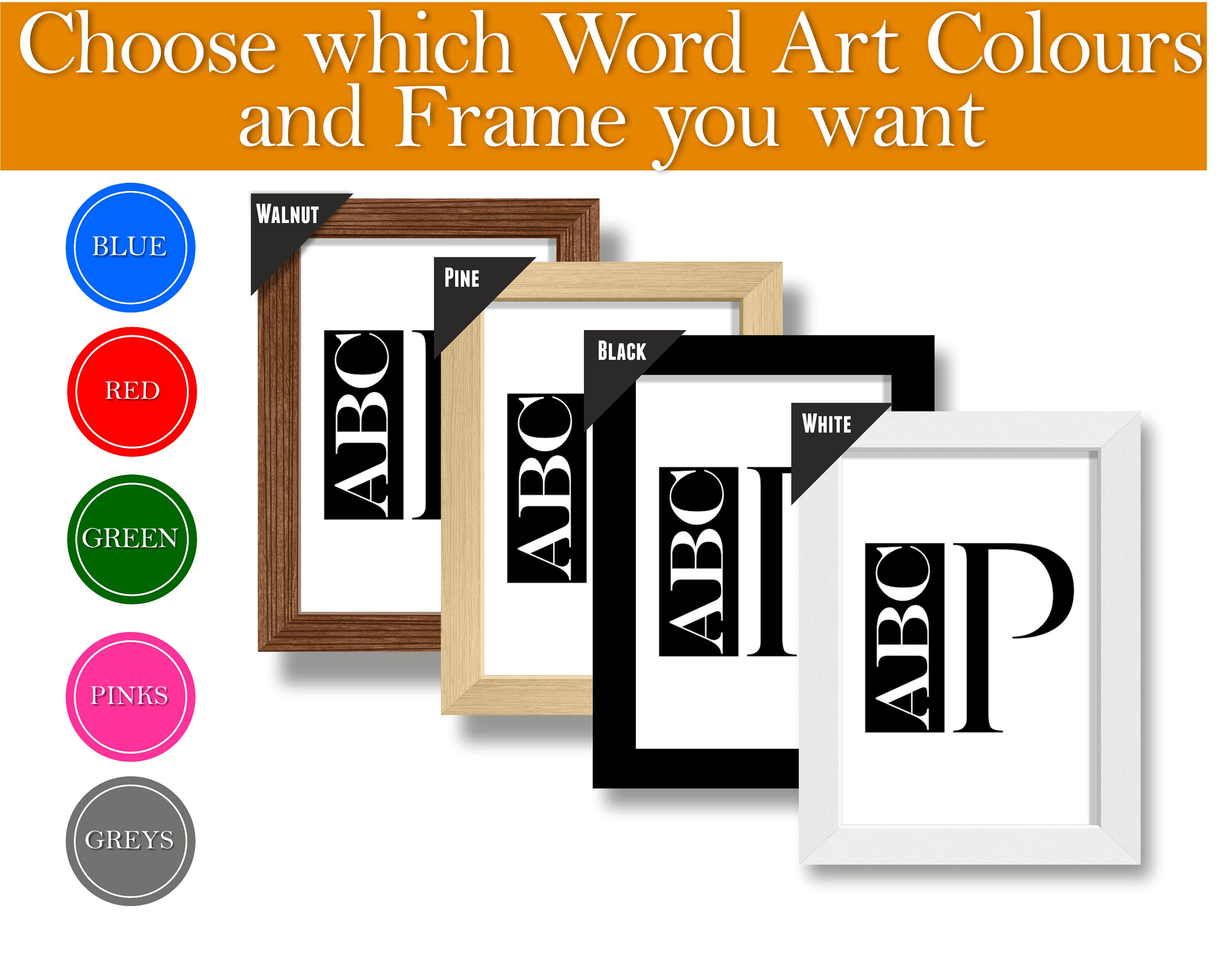 Word Cloud Oval Shape Word Art Perfect Gift Personalise With | Etsy UK