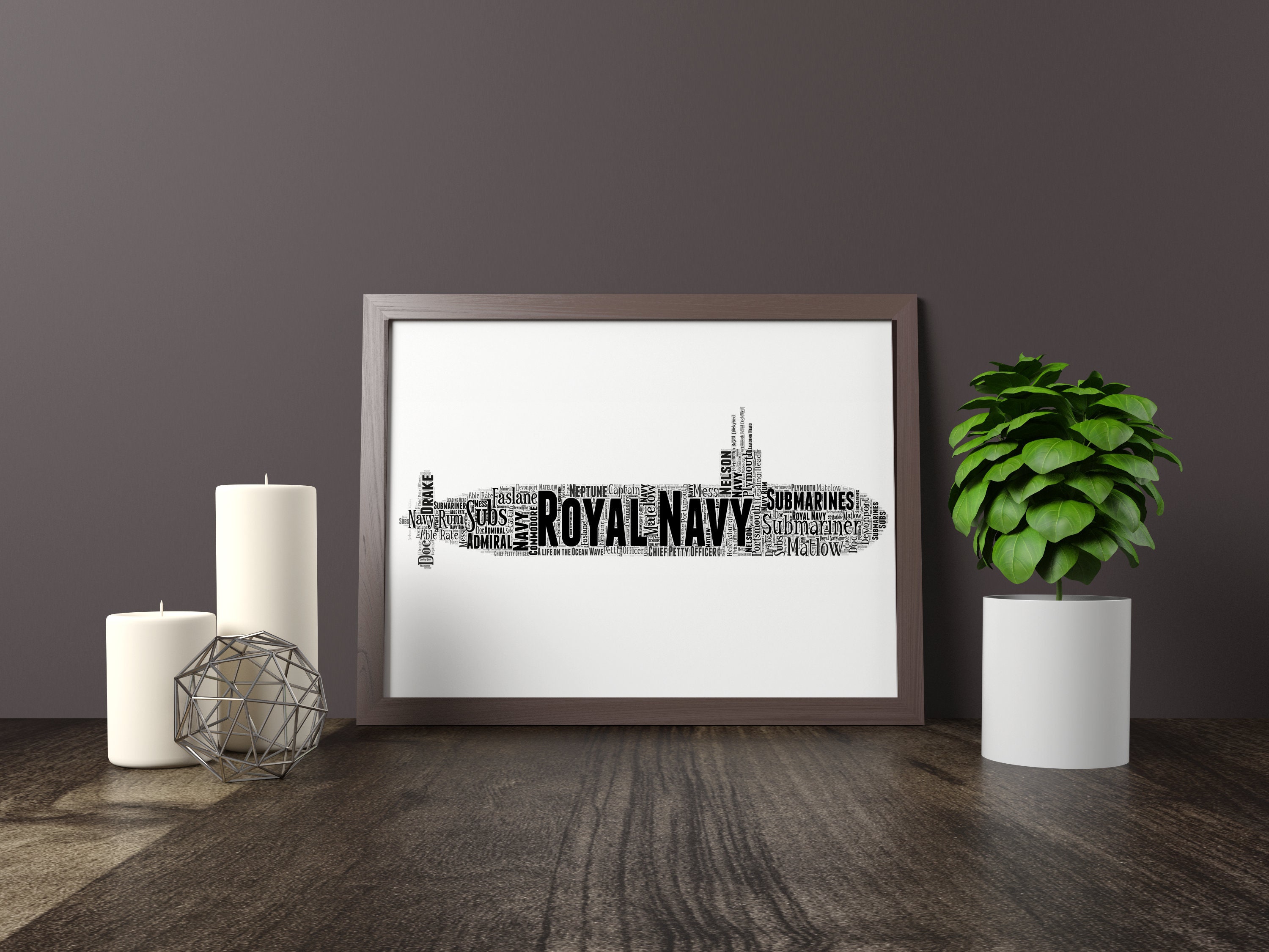 Royal Navy Gift royal Navy Word Art Gift Royal Navy - Etsy UK