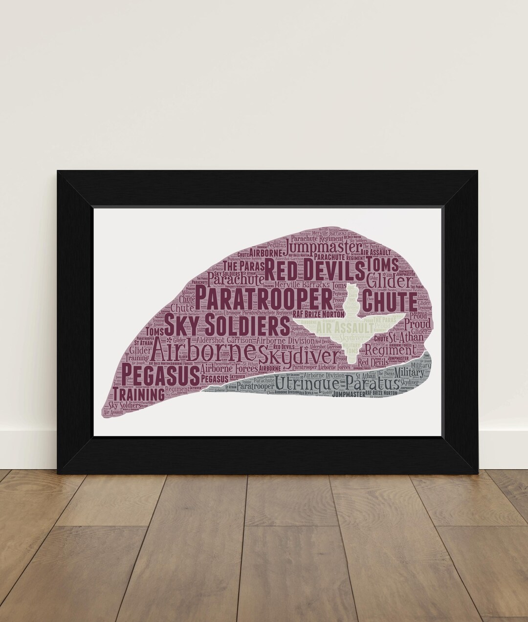 Personalised Paratrooper Gift, Parachute Regiment Gift, British Army ...