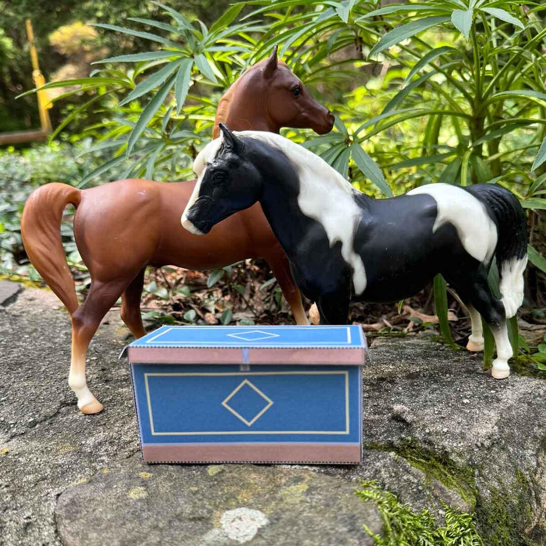 Printable Mini Tack Trunk Paper Craft: DIY Horse Toy (PDF Download) - Etsy