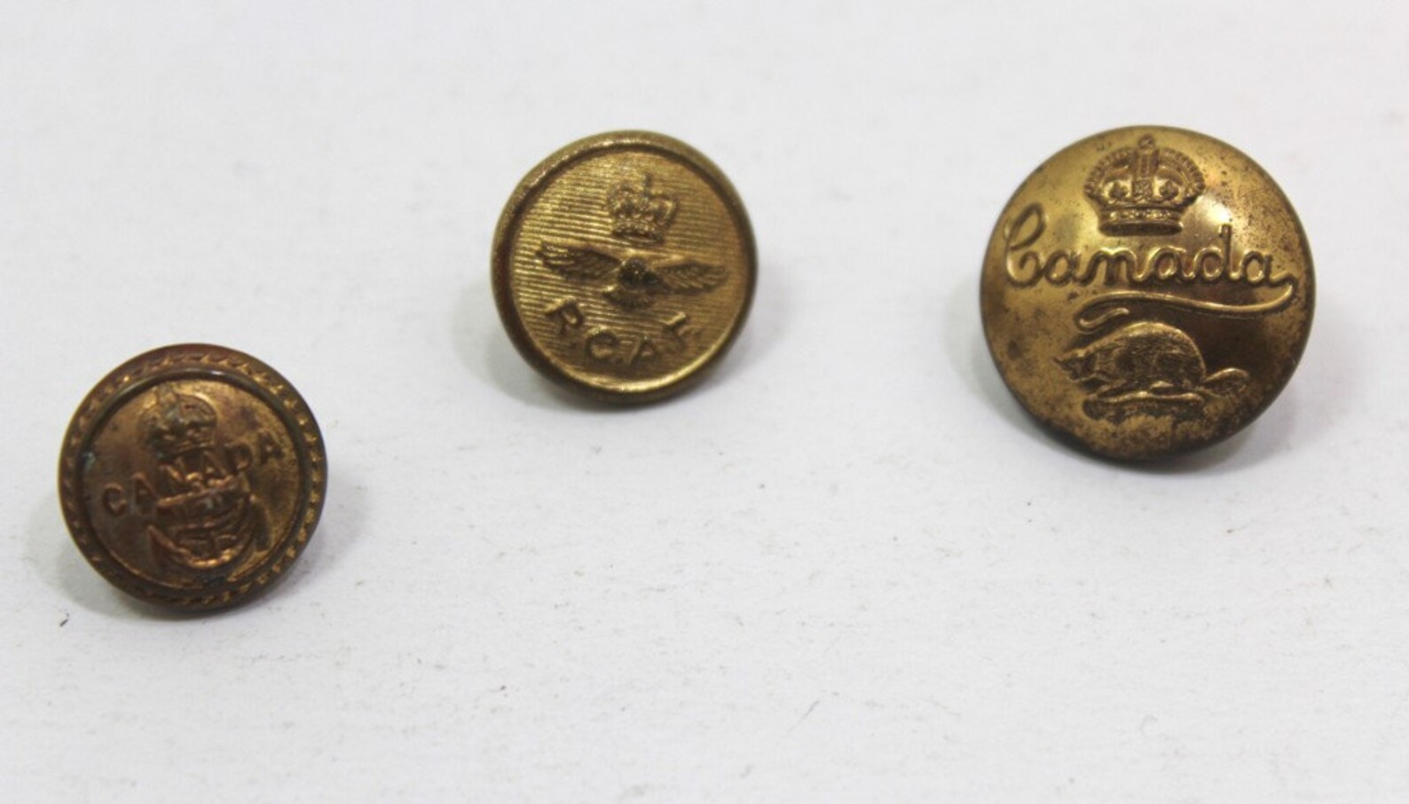 6 Vintage and Rare WW2 and RCAF Military Buttons - Etsy