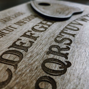 Personalized Ouija Board Spirit Board Includes Planchette - Etsy